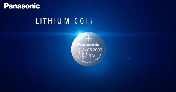 5PCS Panasonic Original 3V Li-ion Battery CR2032 CR1632 CR1616 CR1620 CR2016 CR1220 CR2025 ...