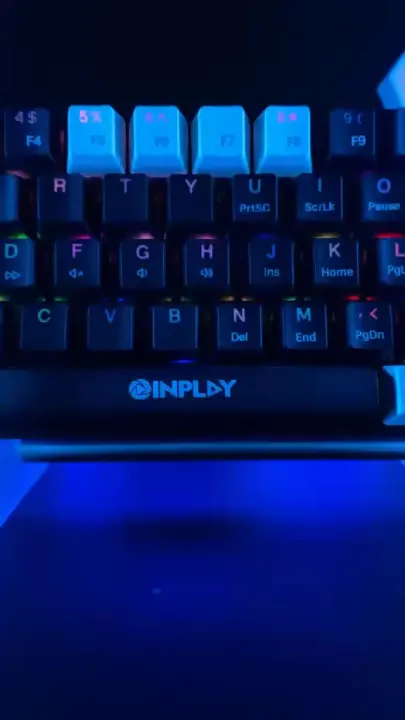 Inplay SK610 Wireless Mechanical Keyboard Bluetooth Tri-Mode With Brown ...